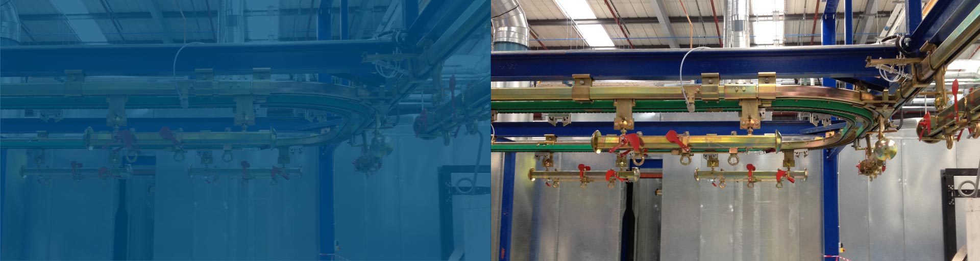 Power chain painting lines - NIKO Conveyor systems