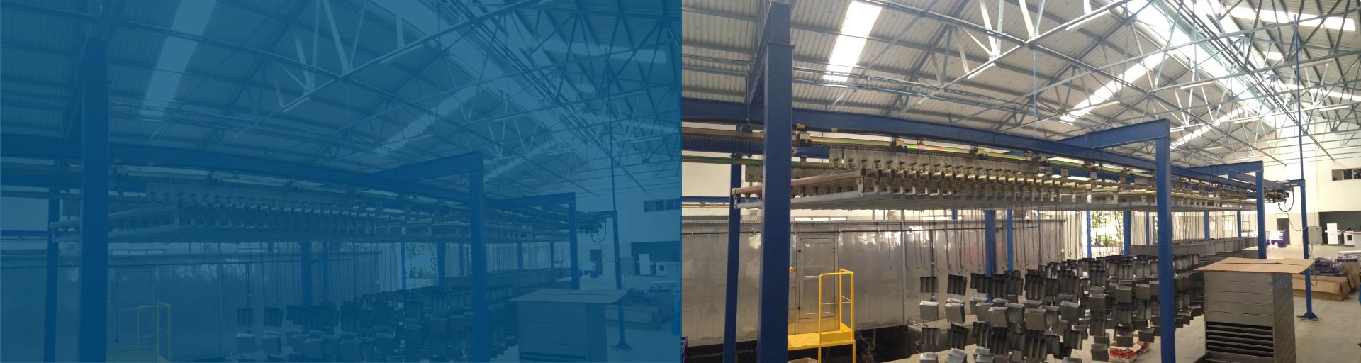 Power chain painting lines - NIKO Conveyor systems