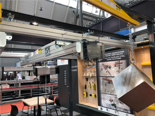 NIKO launched Aluminium Light cranes in Logimat! - NIKO - HELM HELLAS SA