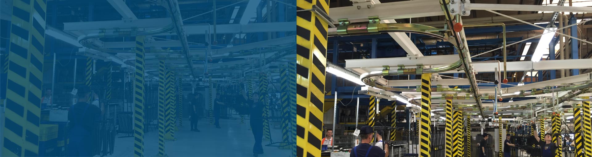 Material Handling solutions - NIKO Overhead Conveyor Systems