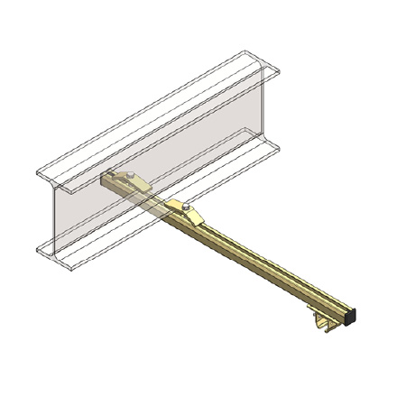 Support bracket assembly (underside mounting) - NIKO - HELM HELLAS SA