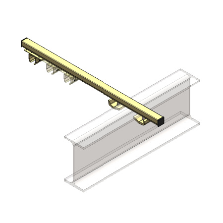 Support bracket assembly (top mounting) - NIKO - HELM HELLAS SA