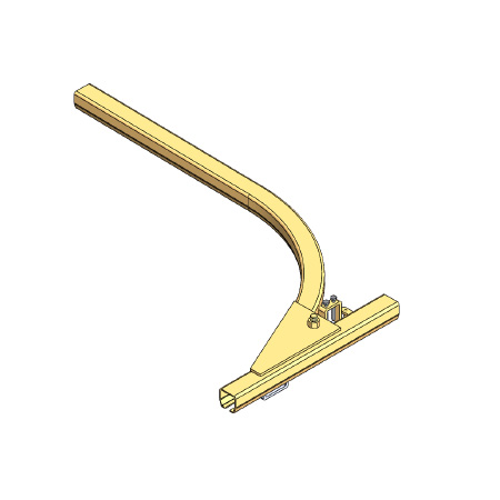 Single Tongue Switch complete with 60° Bend - NIKO - HELM HELLAS SA