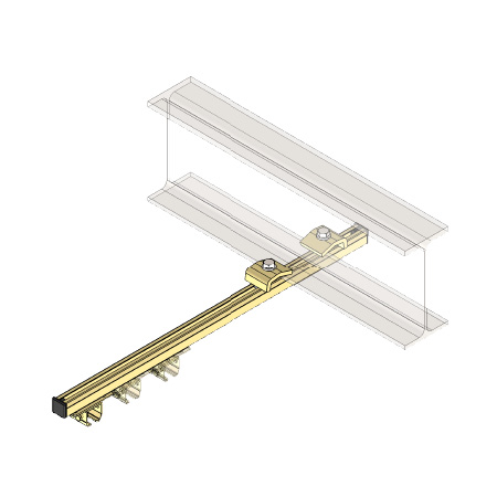 Support bracket assembly (underside mounting) - NIKO - HELM HELLAS SA