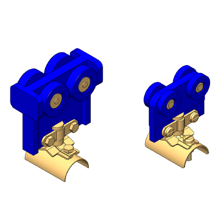 Cable trolley (nylon) - NIKO - HELM HELLAS SA