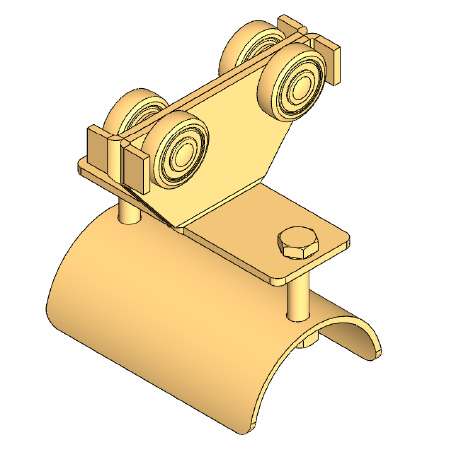 Flat cable trolley - NIKO - HELM HELLAS SA