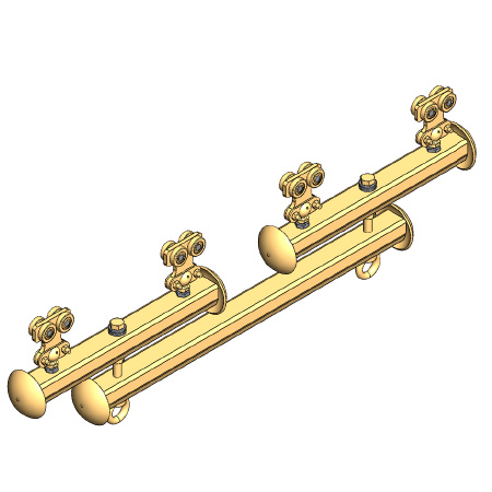 Heavy Duty Flight bar - NIKO - HELM HELLAS SA