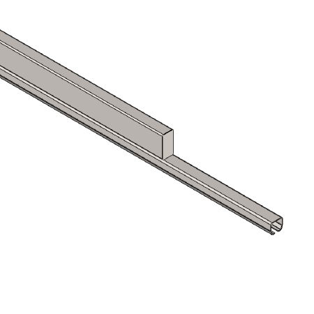 Reinforced track with welded rectangular tube - NIKO - HELM HELLAS SA