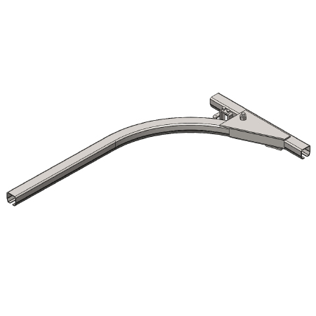 Single Tongue Switch complete with 60° Bend - NIKO - HELM HELLAS SA
