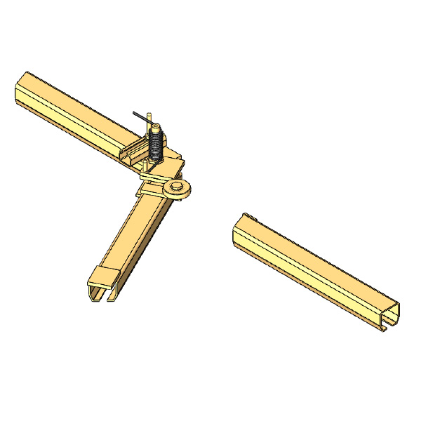 Spring Loaded Lateral Swivel Unit - NIKO - HELM HELLAS SA