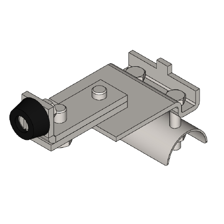 End stop with cable end clamp, stainless steel - NIKO - HELM HELLAS SA