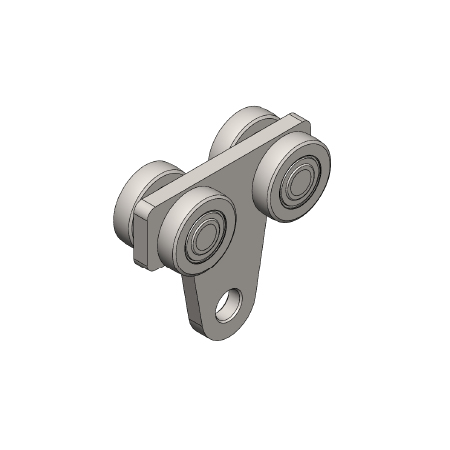 4-wheel trolley with hole - NIKO - HELM HELLAS SA