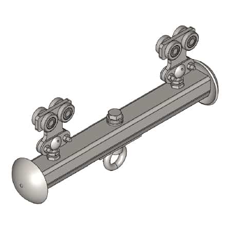 Flight Bar with Rotating Eye Nut - NIKO - HELM HELLAS SA