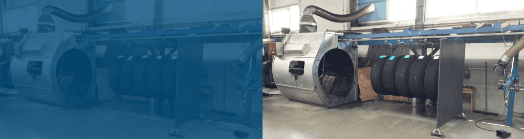 Tyre retreading lines - NIKO - HELM HELLAS SA