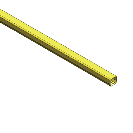 Unreinforced track (plain or zinc plated finish) - NIKO - HELM HELLAS SA